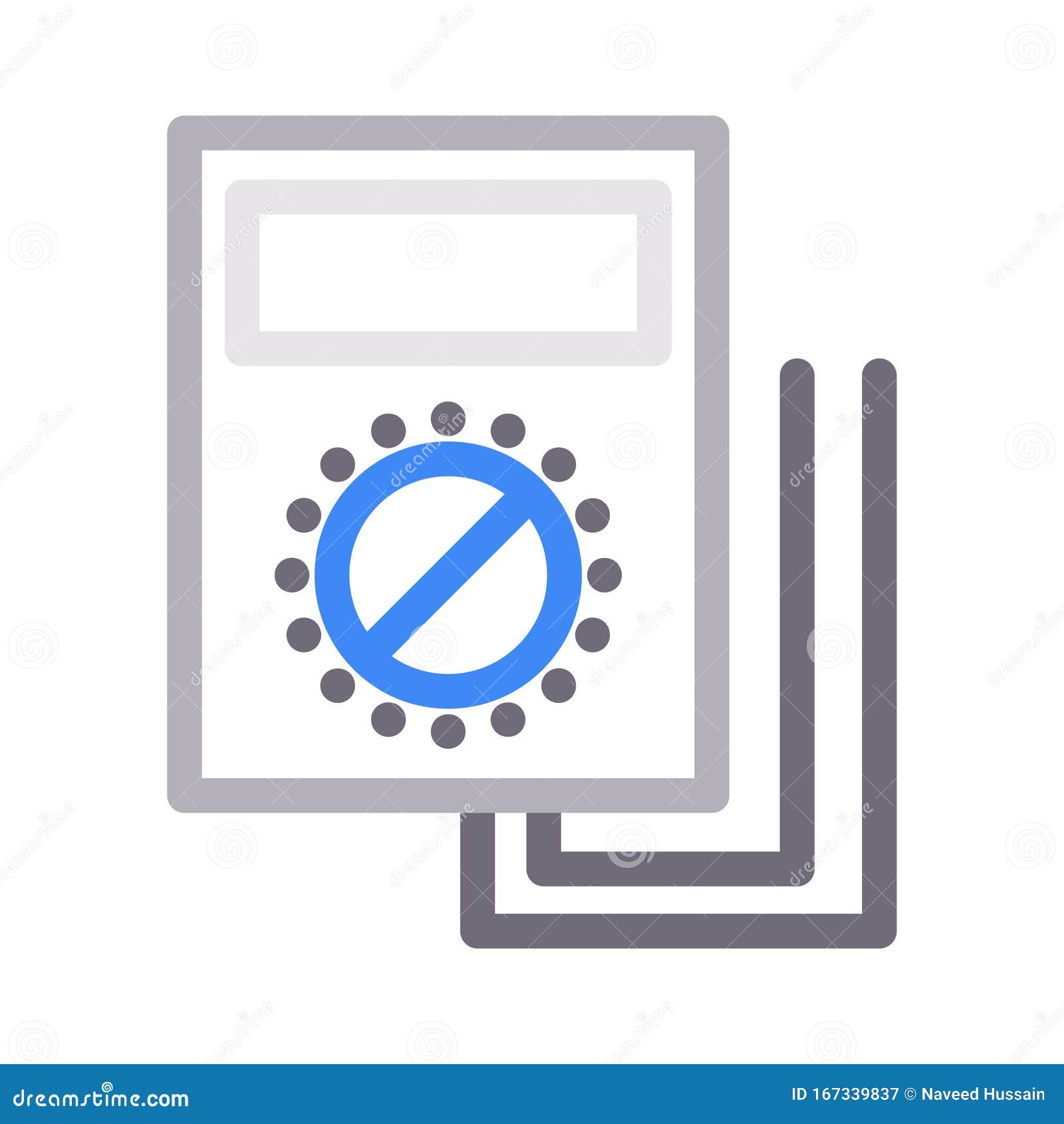 Ampere Vector Color Line Icon Stock Illustration - Illustration of ...