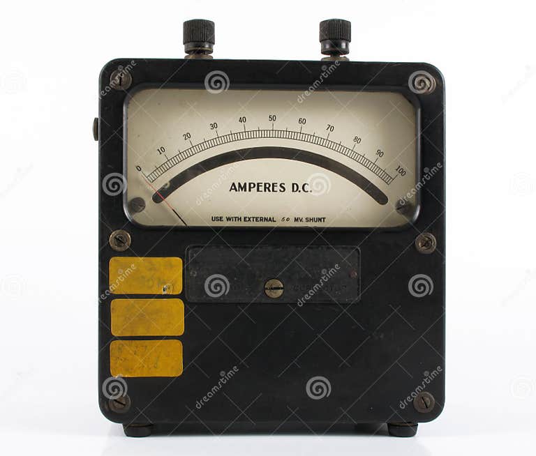 Ampheres stock photo. Image of display, resistance, charge - 13206424