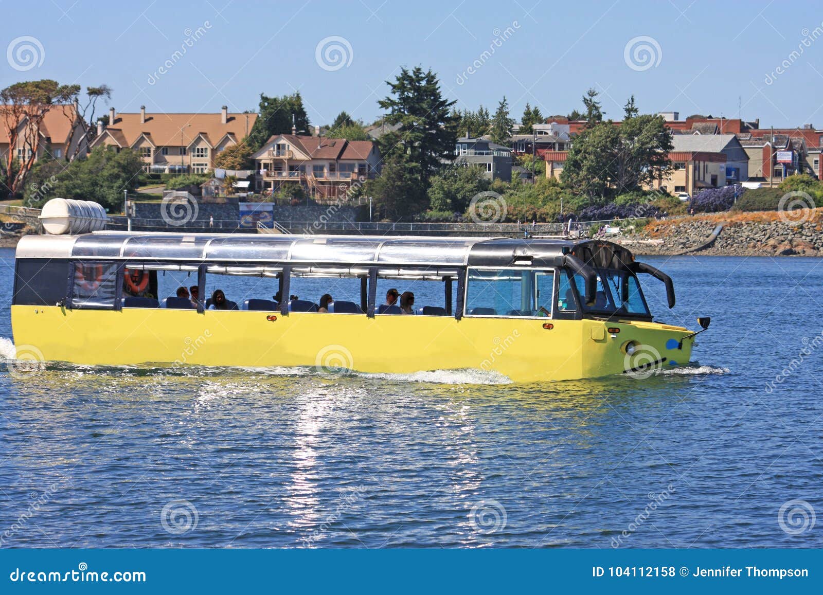 Amphibious Bus editorial stock photo. Image of land - 104112158
