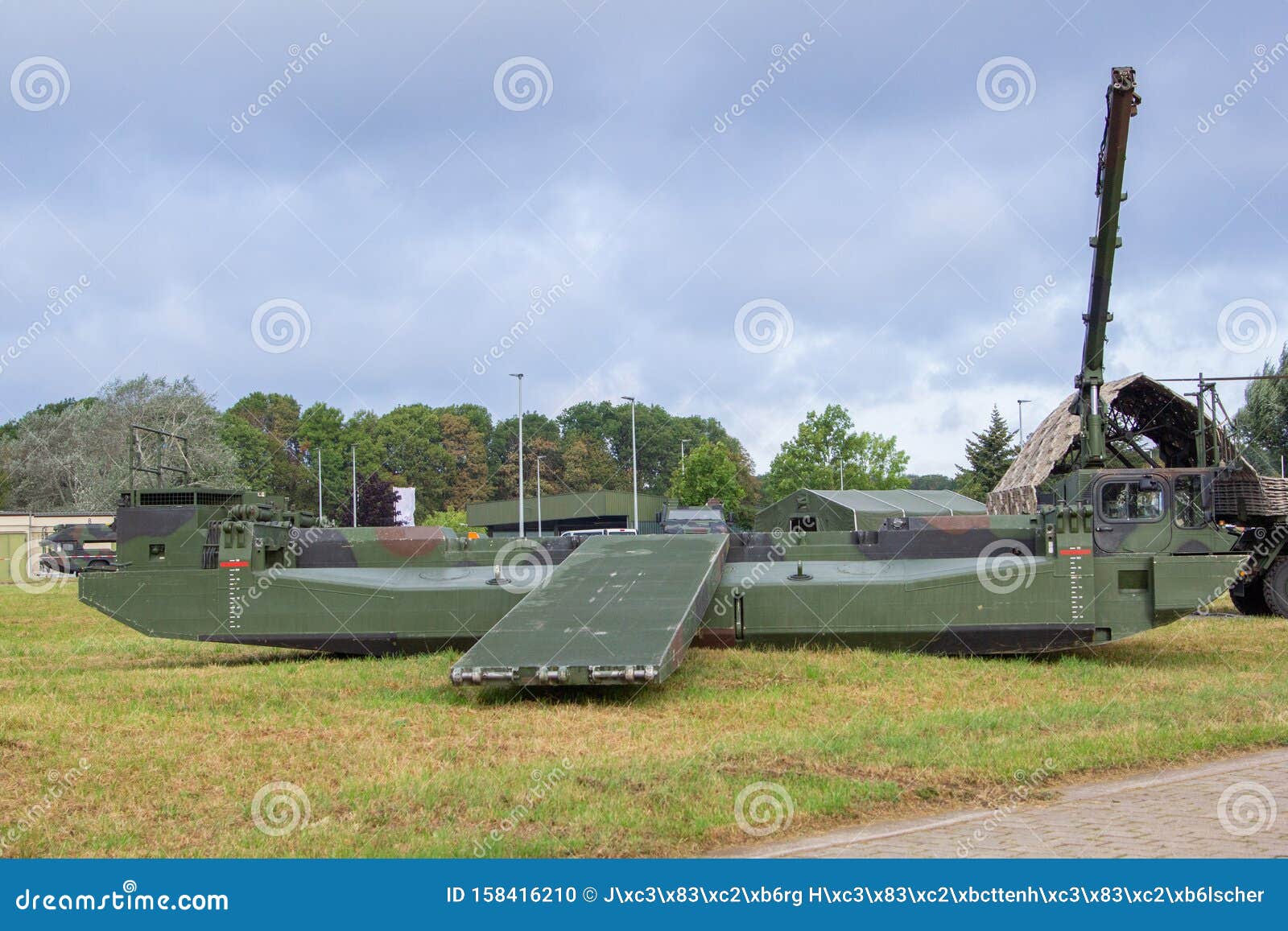 Amphibious Rig from German Army Stock Photo - Image of army, equipment ...