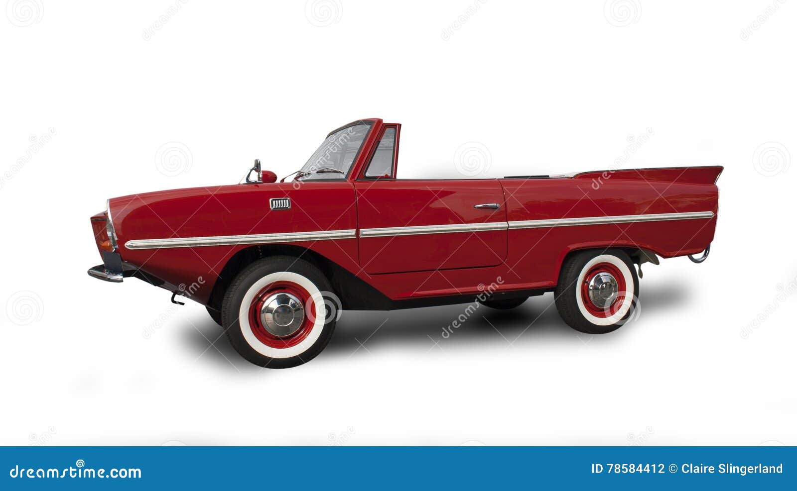 Amphicar stock photo. Image of navigation, vehicle, propeller - 78584412