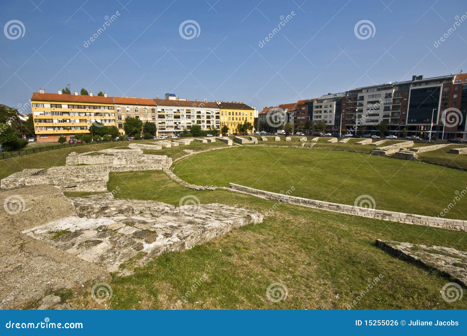 Amphitheater stock photo. Image of historic, ancient - 15255026