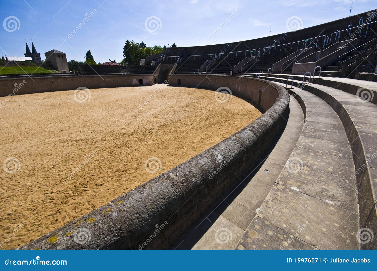 Amphitheater stock image. Image of xanten, europe, giant - 19976571