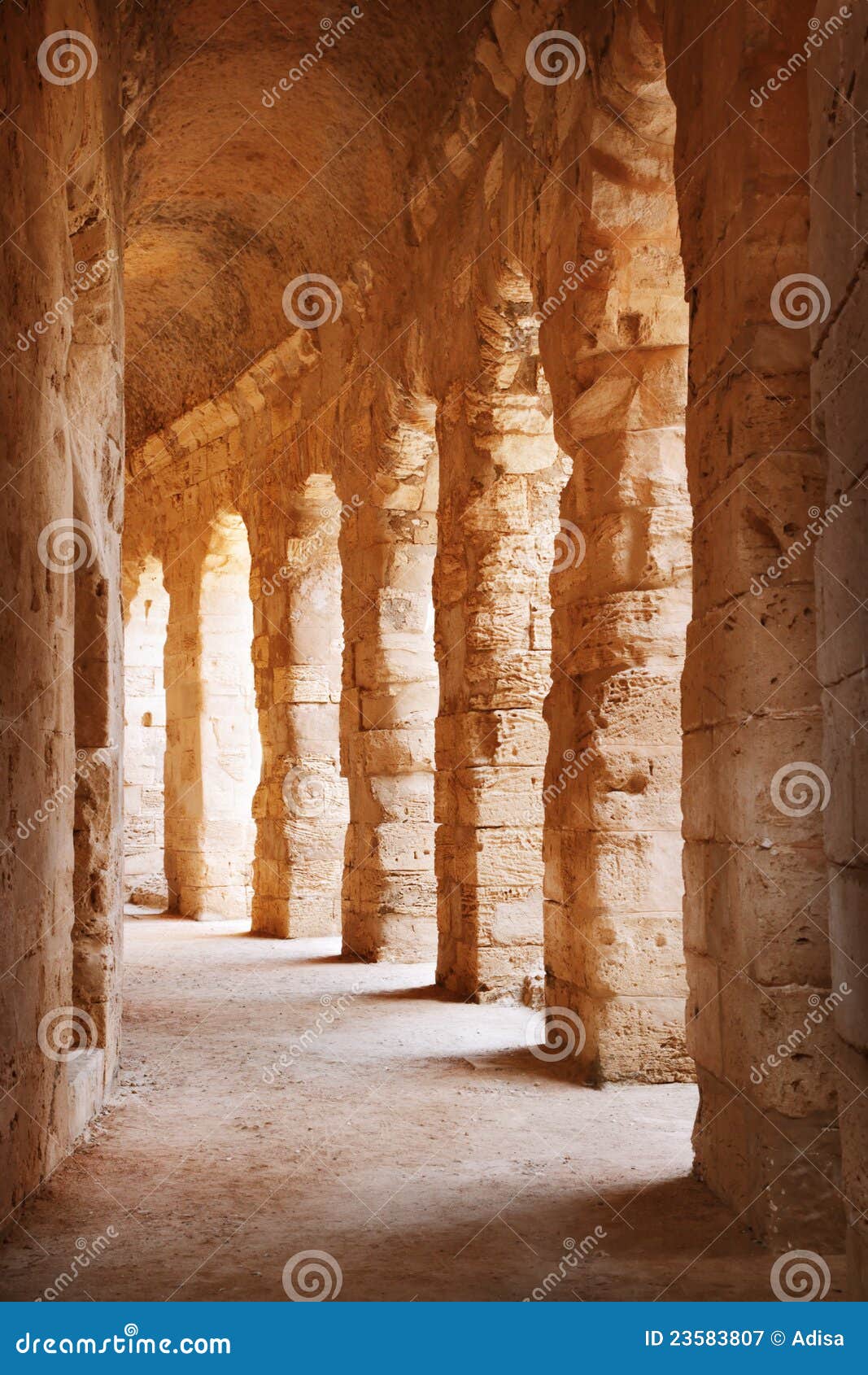 Amphitheater stock image. Image of archeology, ancient - 23583807