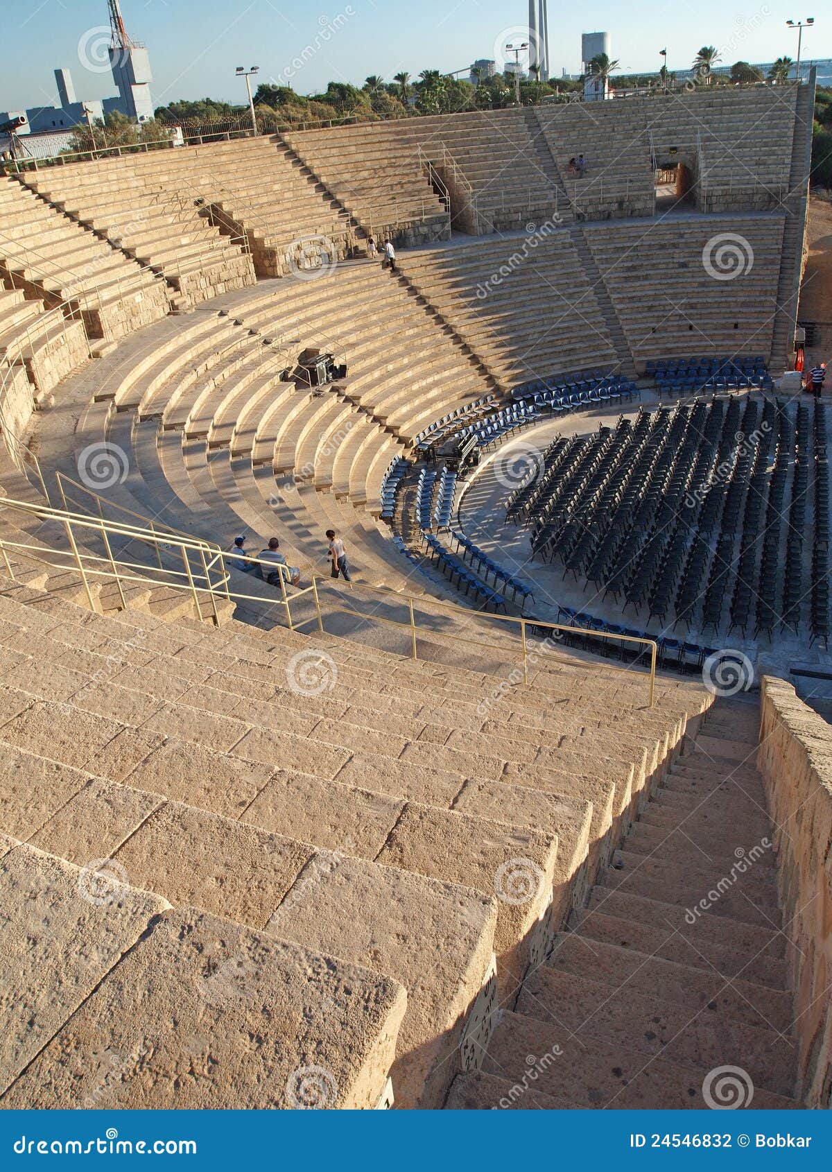 Amphitheater stock photo. Image of renovation, rebuilding - 24546832