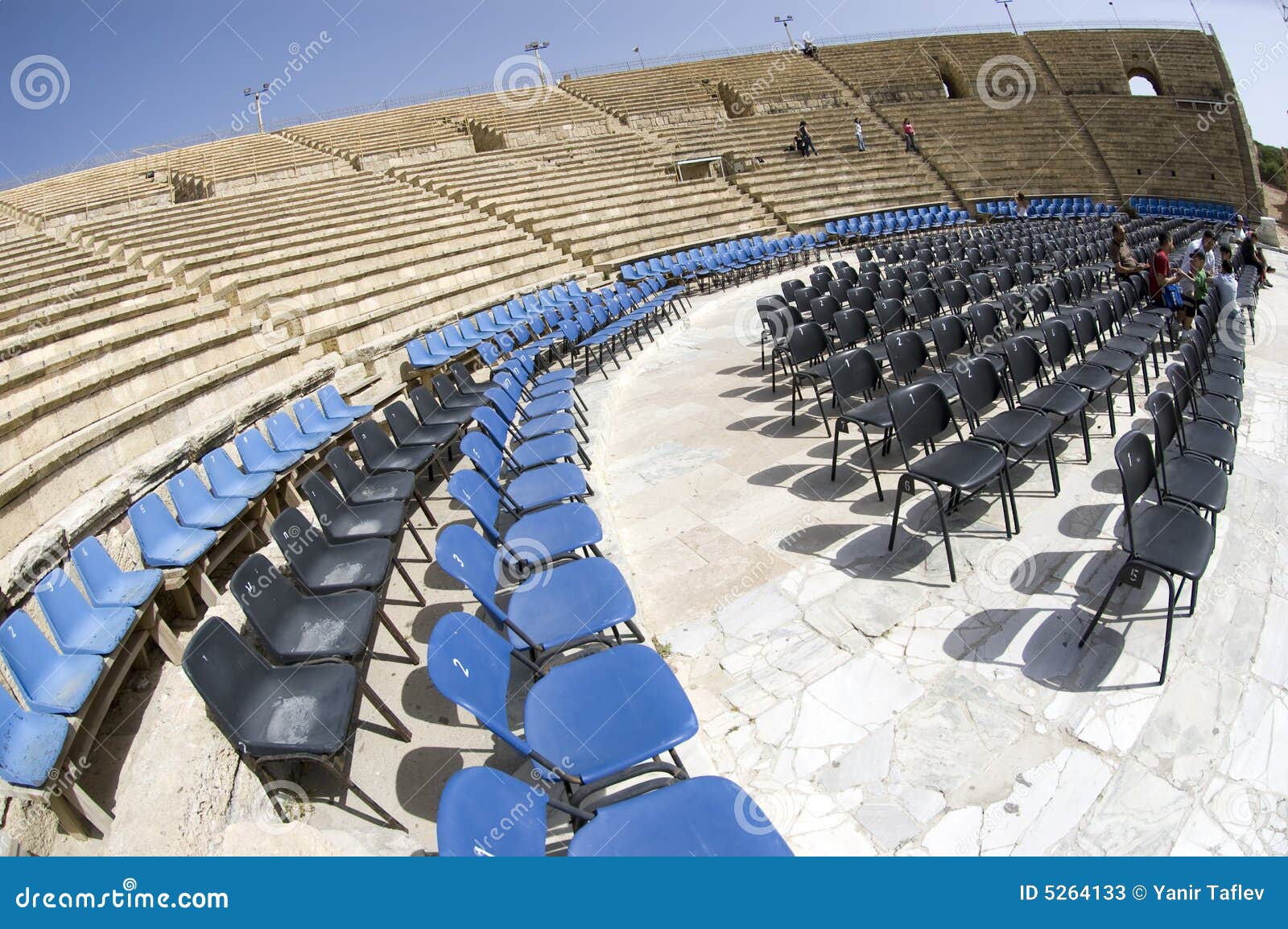 Amphitheater stock image. Image of seat, bleacher, venue - 5264133