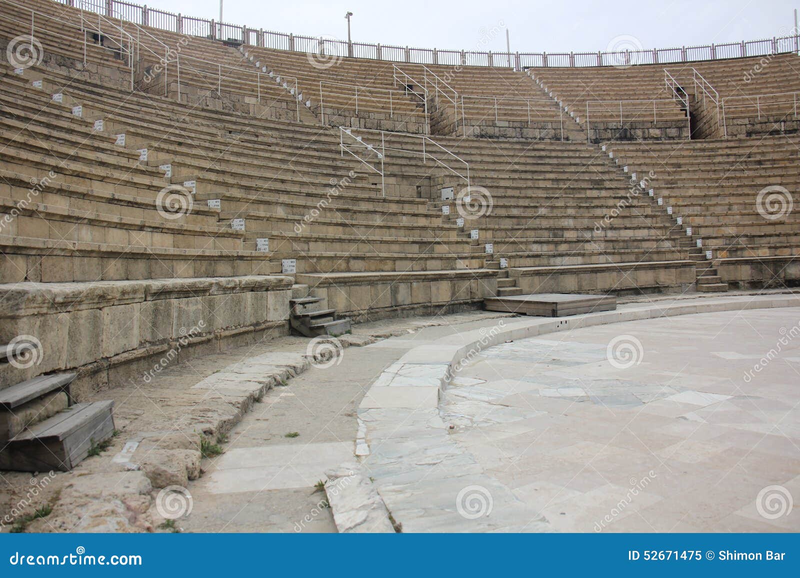 Amphitheater stock image. Image of light, skyline, semicircle - 52671475