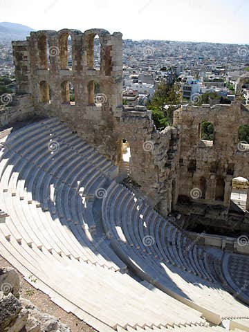 Amphitheater in Athens stock photo. Image of travel - 102055812
