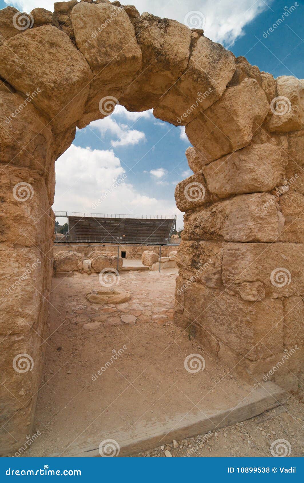 Amphitheater in Beit Guvrin Stock Photo - Image of amphitheater ...