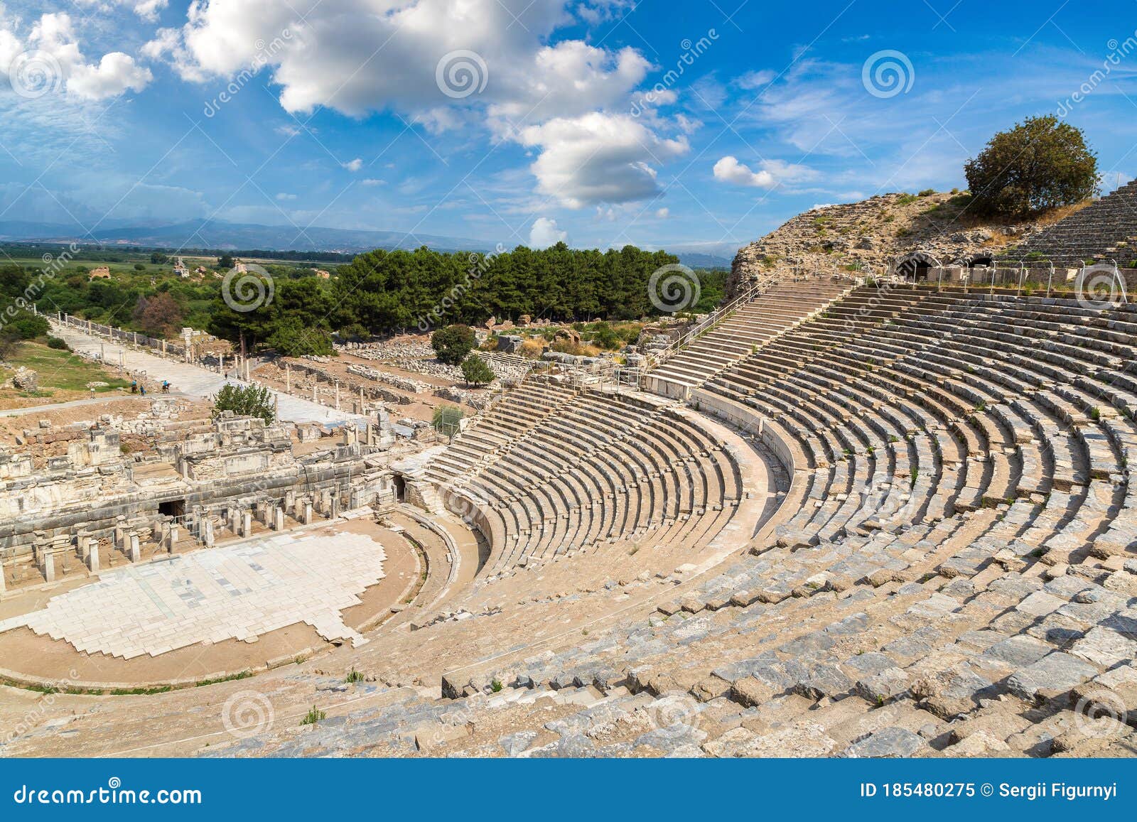 Amphitheater Coliseum In Ephesus Efes Turkey Royalty-Free Stock Image ... Amphitheater Coliseum In Ephesus Efes Turkey Royalty-Free Stock Image ...