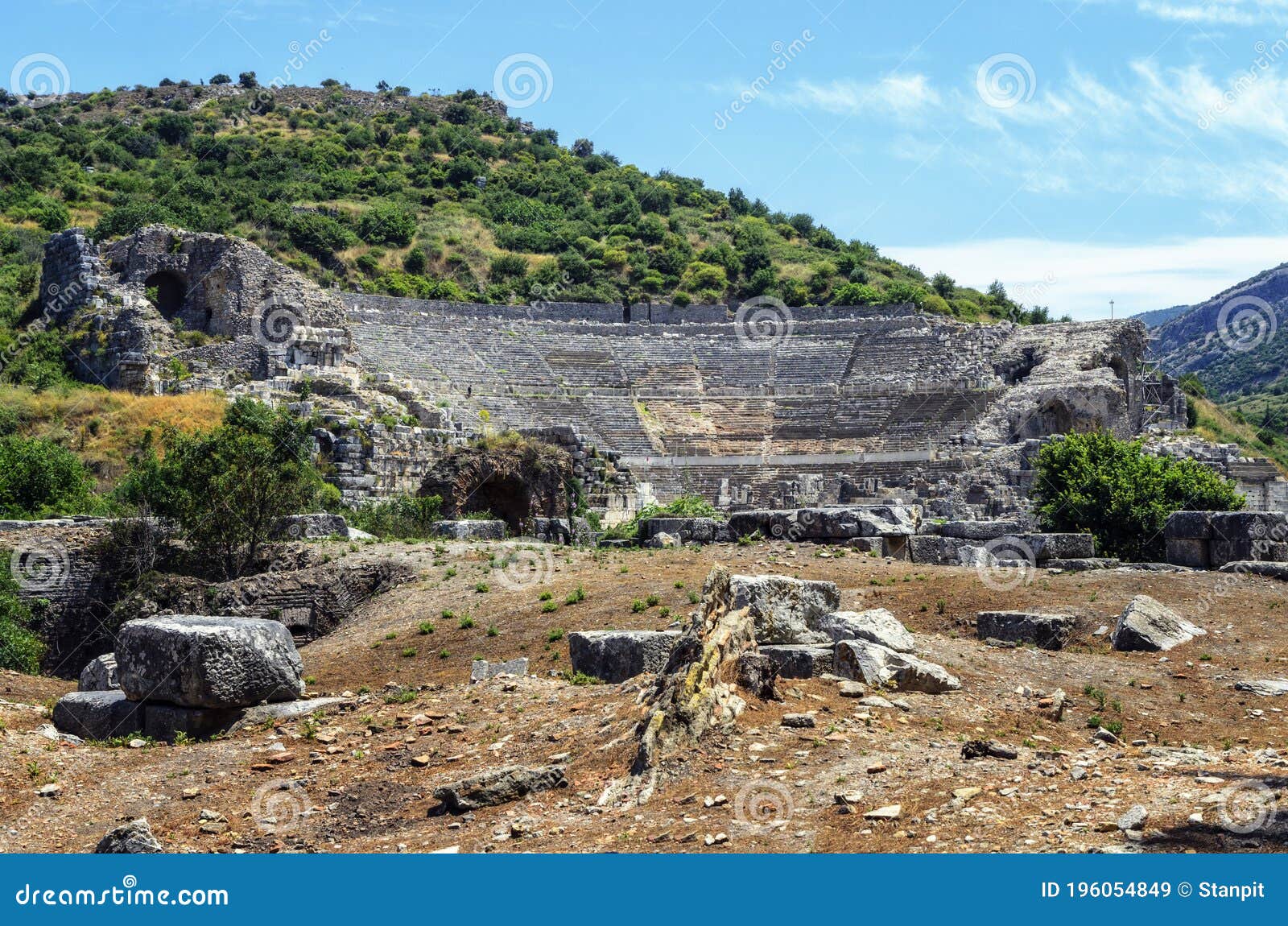 Amphitheater Coliseum in Ephesus Efes Turkey, Asia Stock Image - Image ... Amphitheater Coliseum in Ephesus Efes Turkey, Asia Stock Image - Image ...