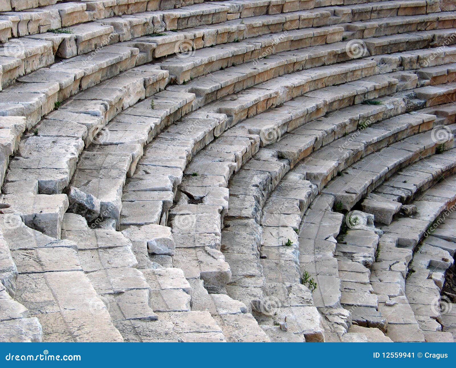 Amphitheater detail stock image. Image of monument, circular - 12559941