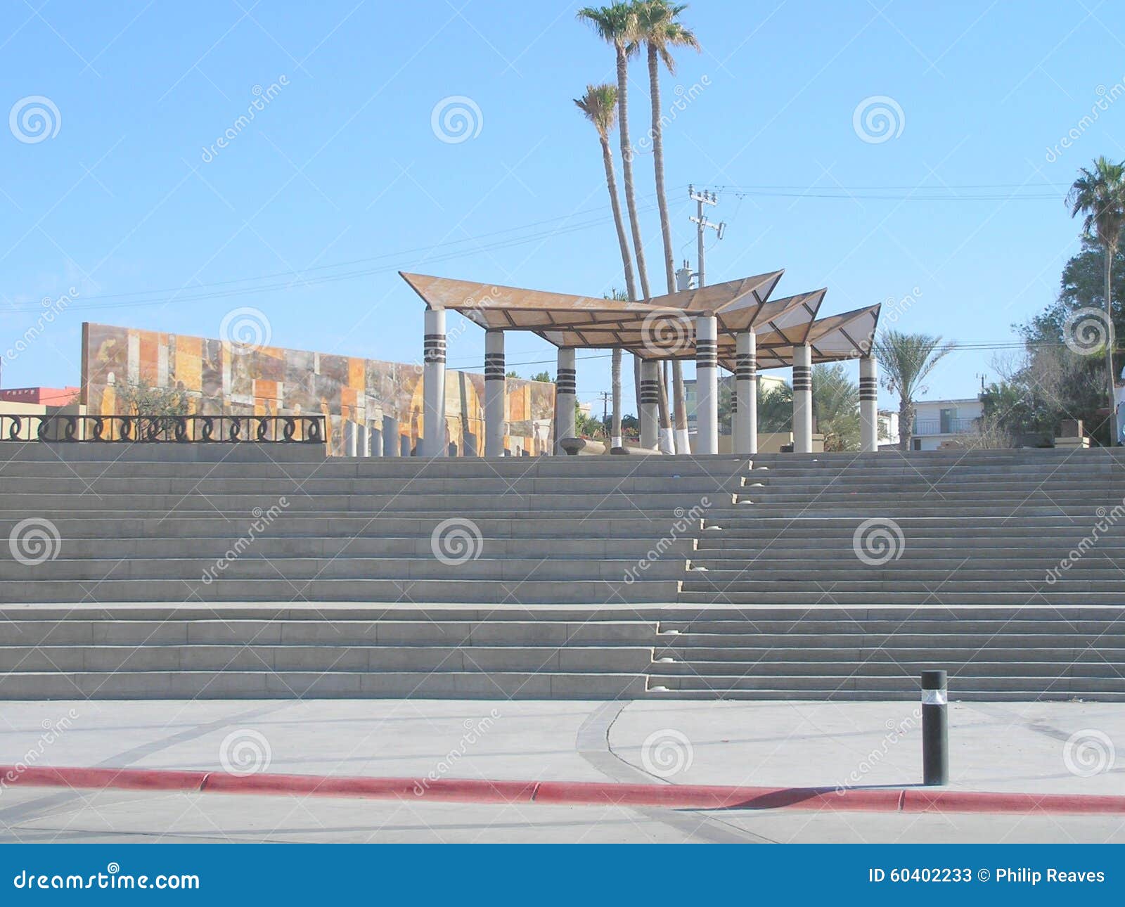 Amphitheater stock image. Image of ocean, mexico, coast - 60402233