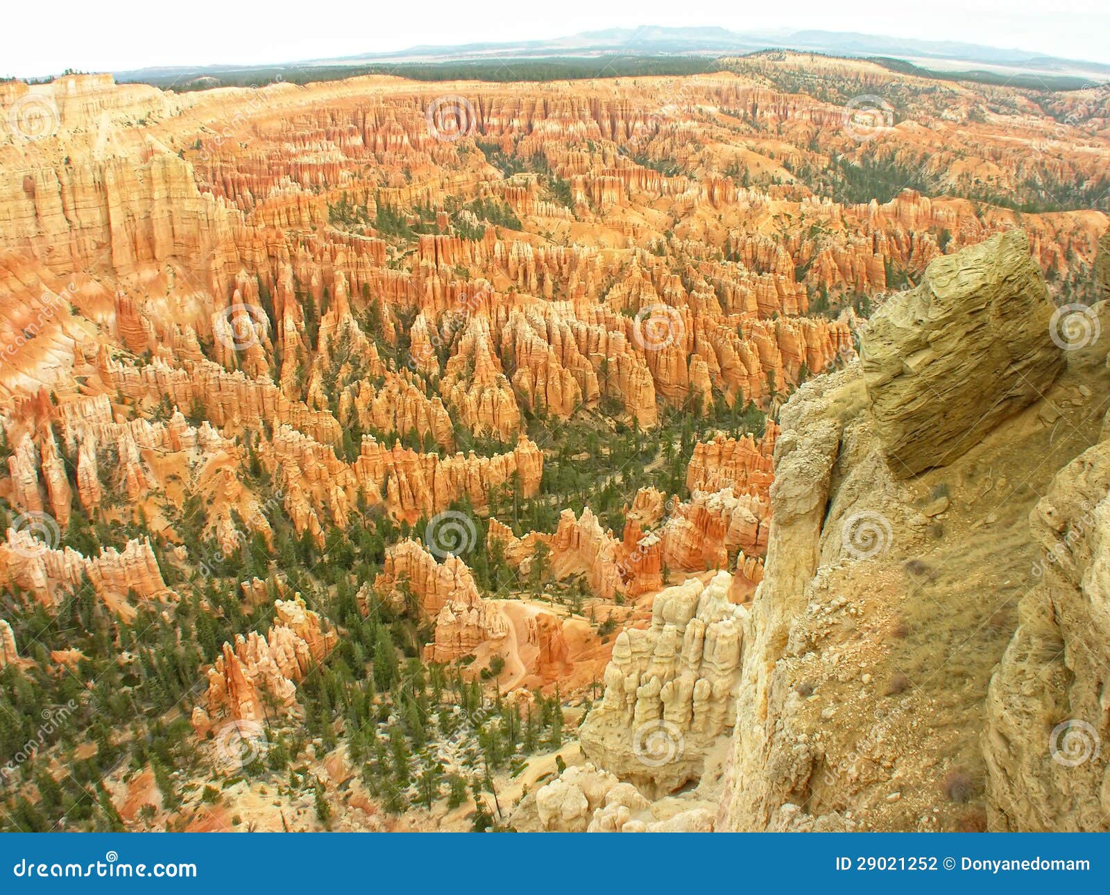 Amphitheater, View from Sunset Point, Bryce Canyon National Park Stock ...
