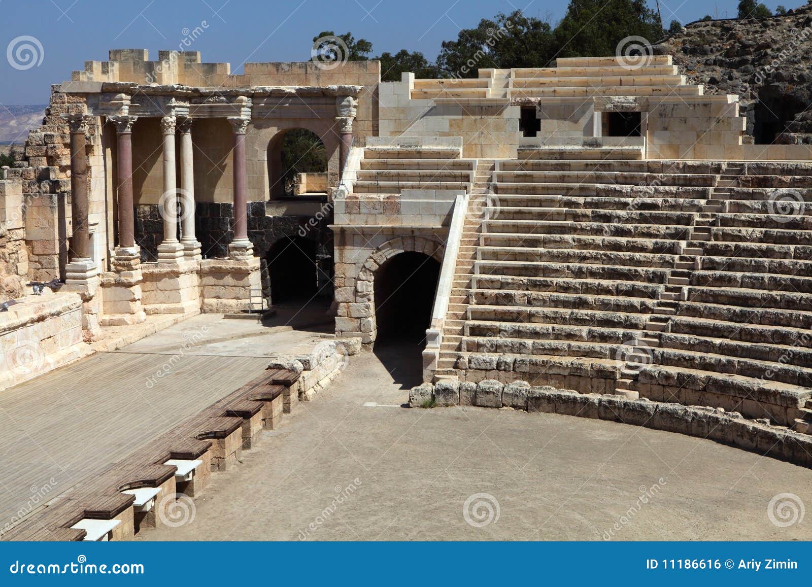 Amphitheatre stock photo. Image of performance, building - 11186616