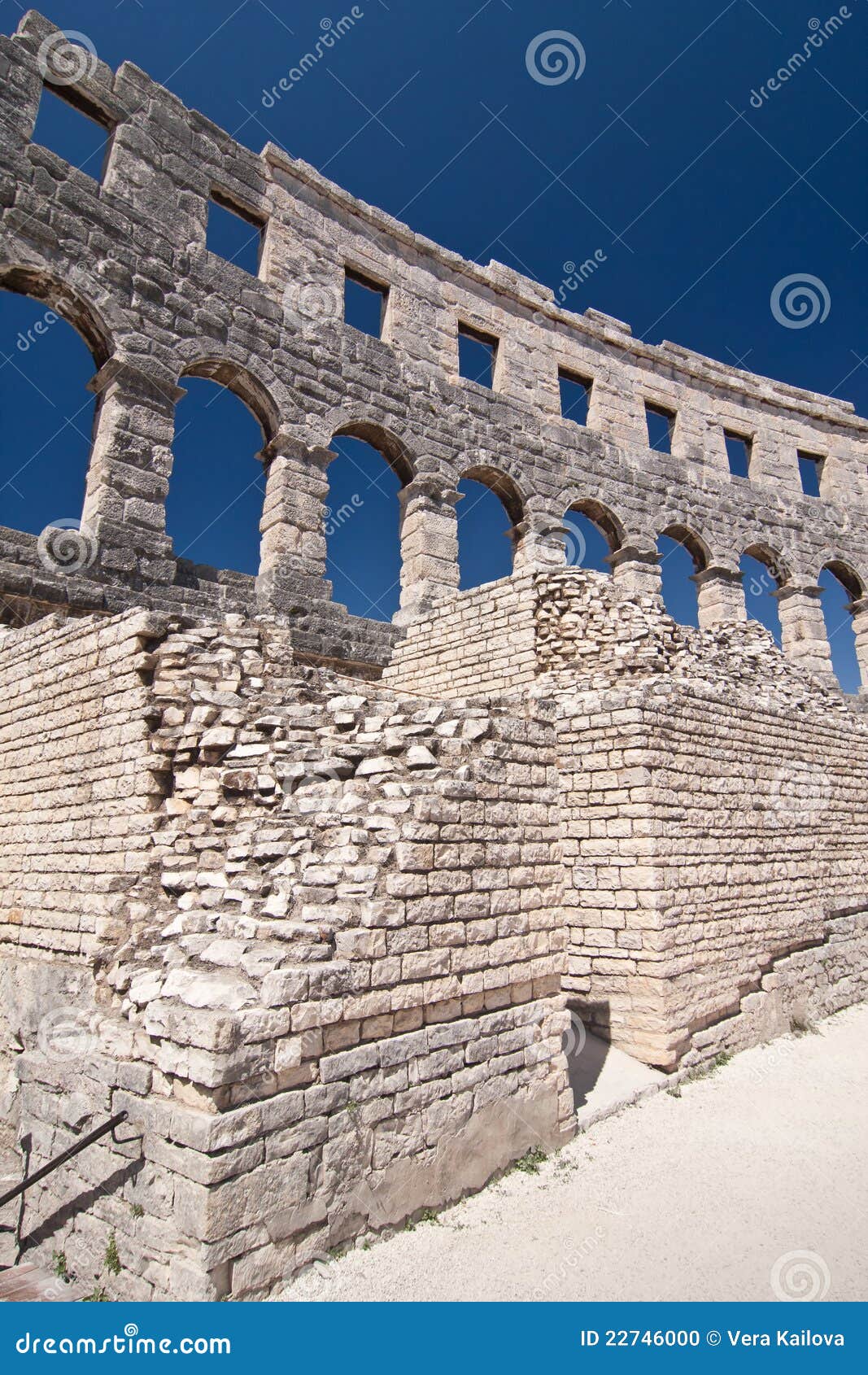 The amphitheatre stock photo. Image of travel, unesco - 22746000