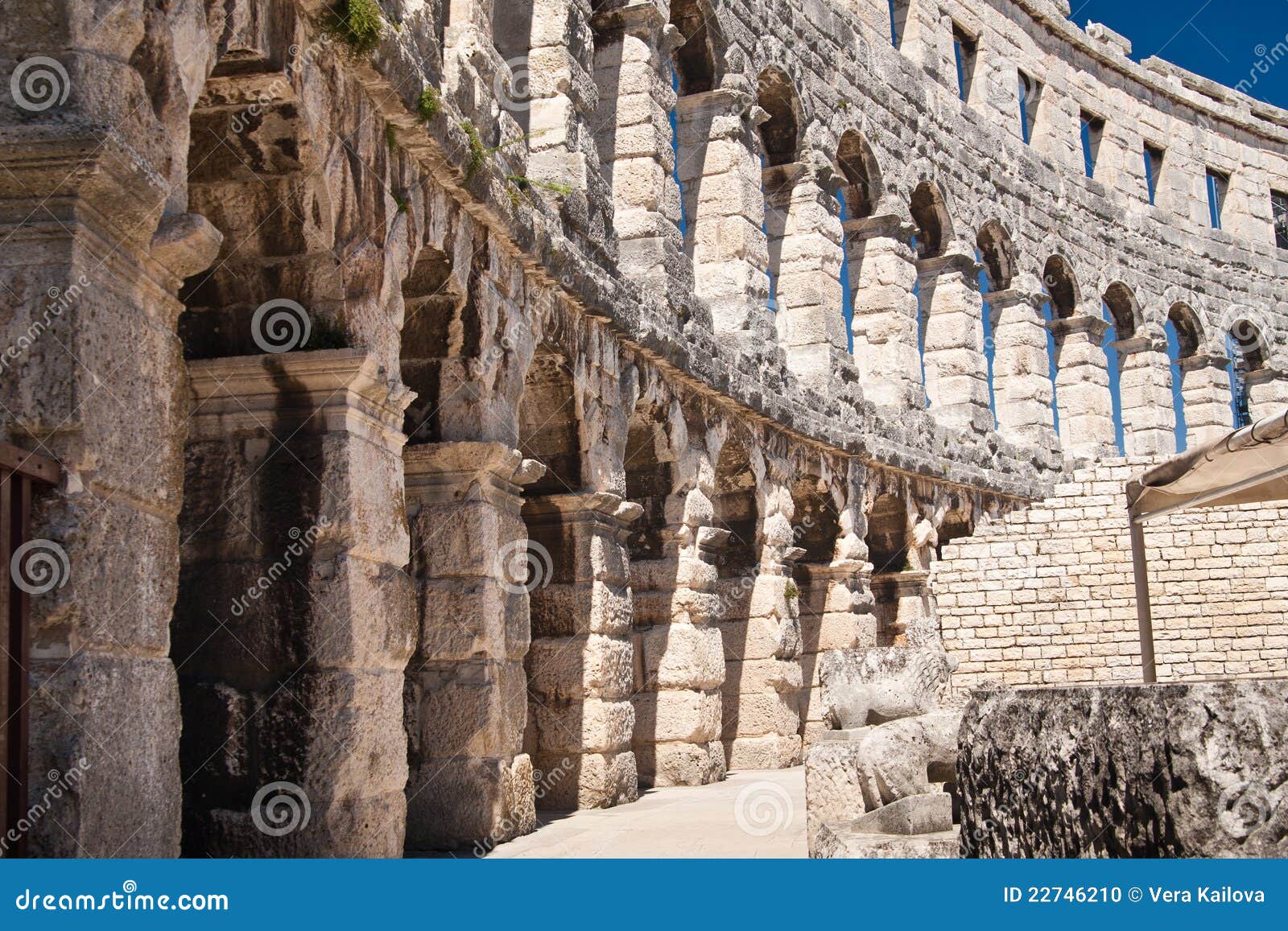 The amphitheatre stock photo. Image of stone, arena, stony - 22746210