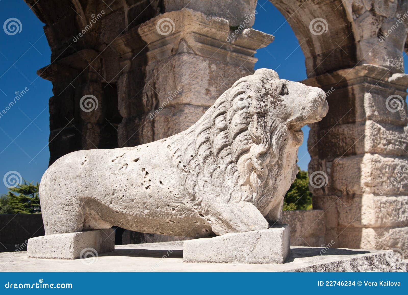 The amphitheatre stock photo. Image of unesco, stadium - 22746234