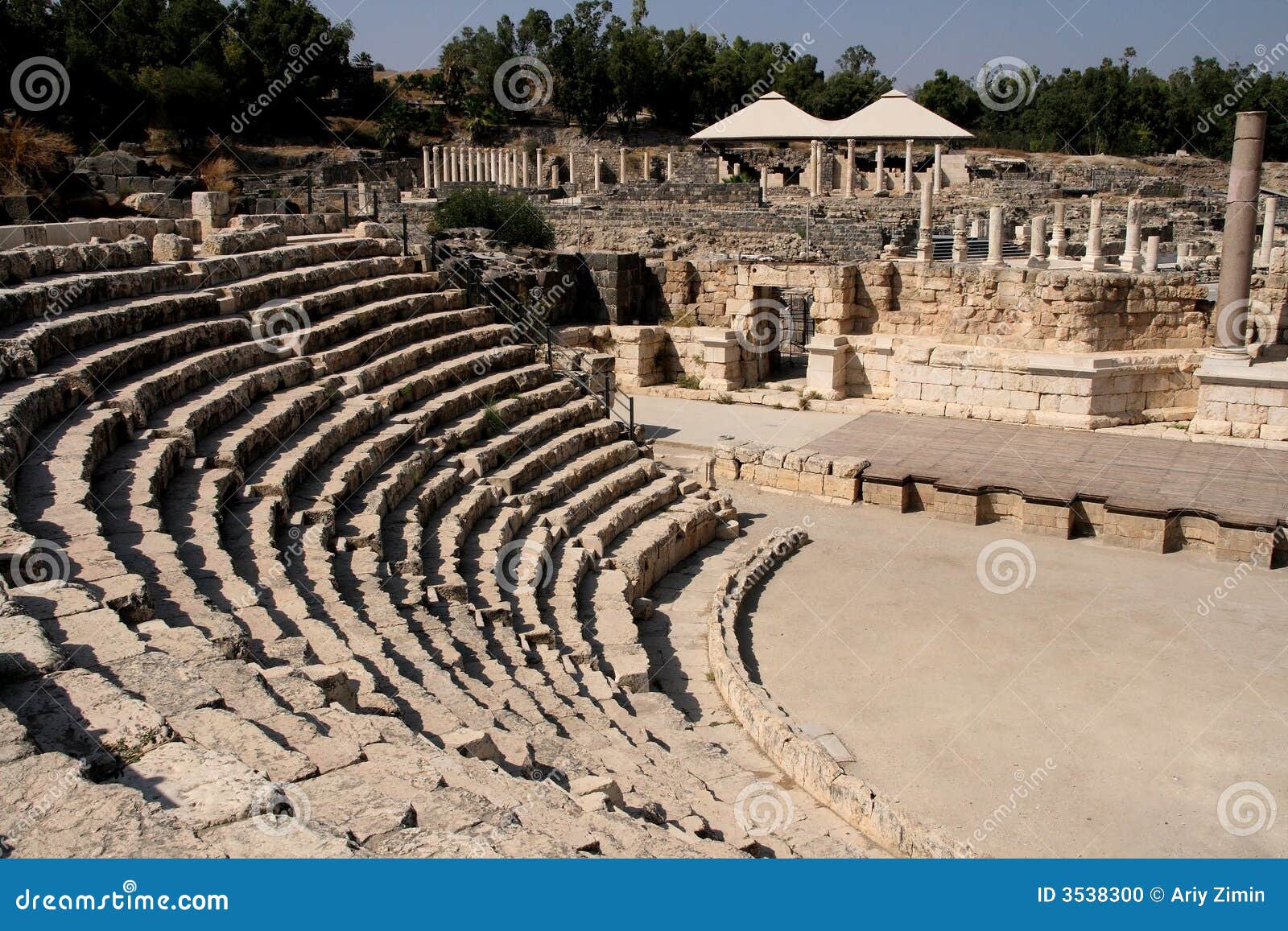 Amphitheatre Stock Photo - Image: 3538300