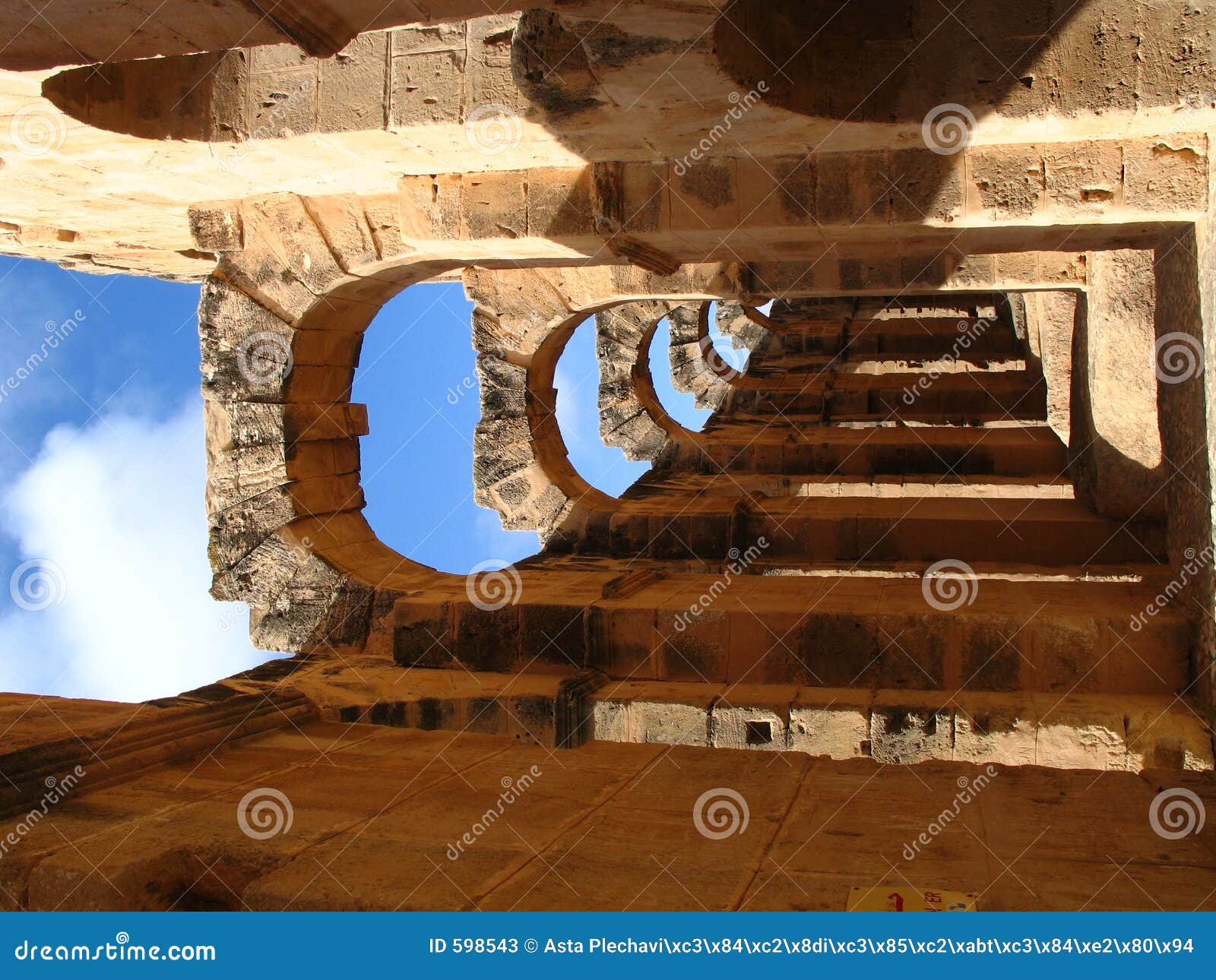 Amphitheatre stock image. Image of column, amphitheatre - 598543