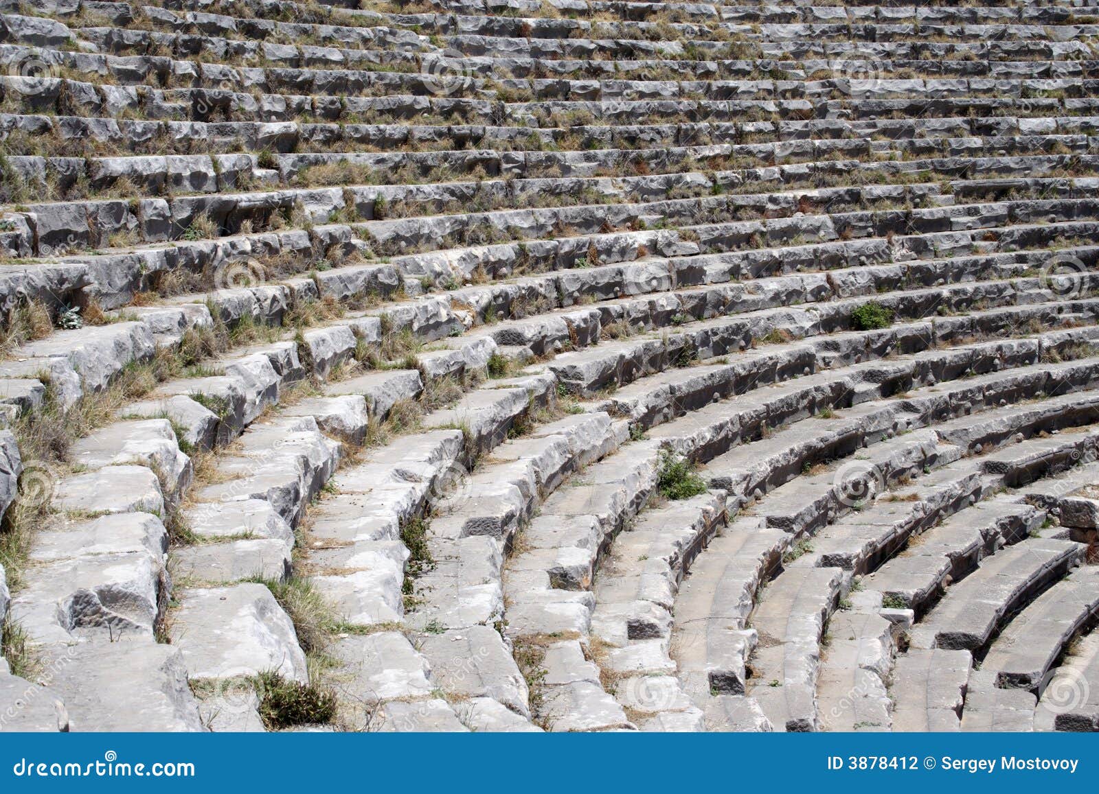 Amphitheatre seats stock photo. Image of background, built - 3878412