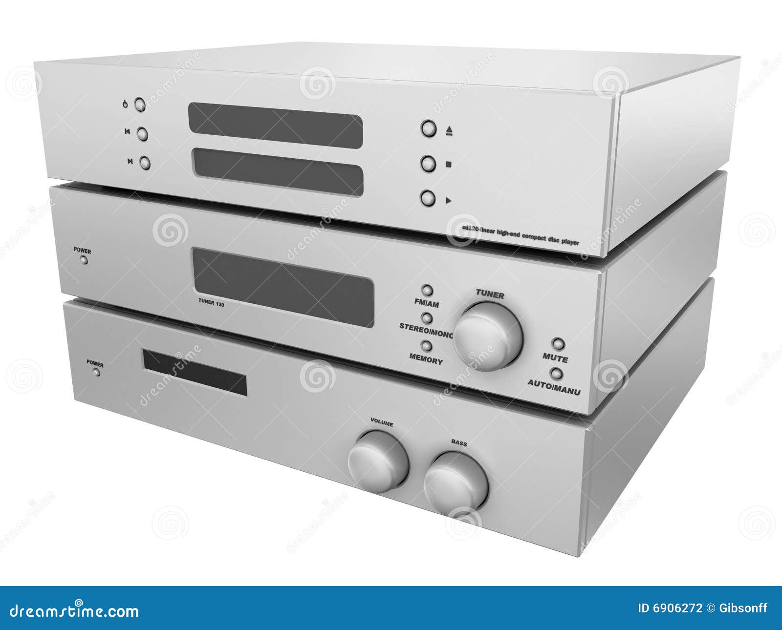 Amplifier stock illustration. Illustration of amplifier - 6906272