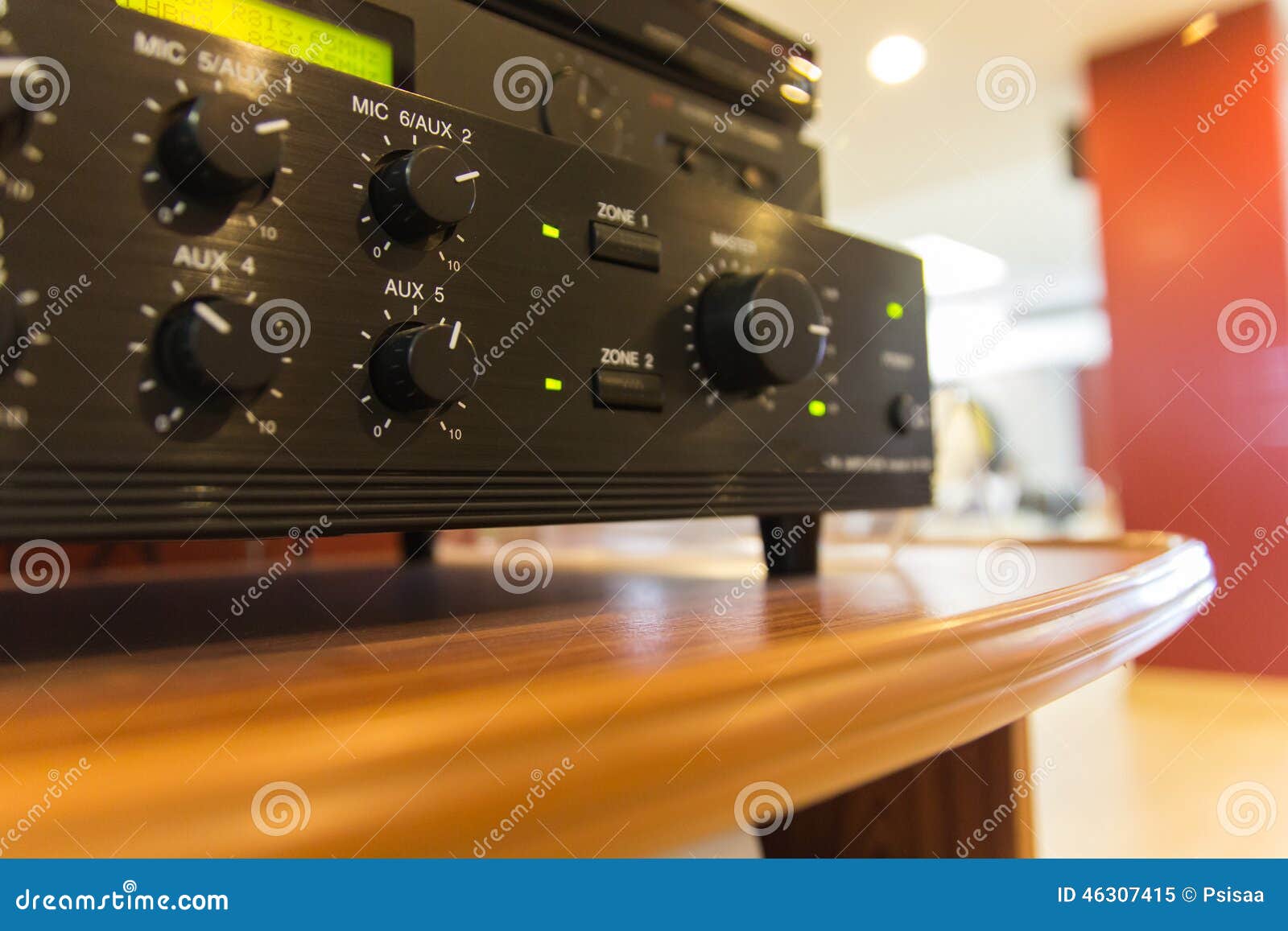 The amplifier button stock image. Image of tone, audio - 46307415