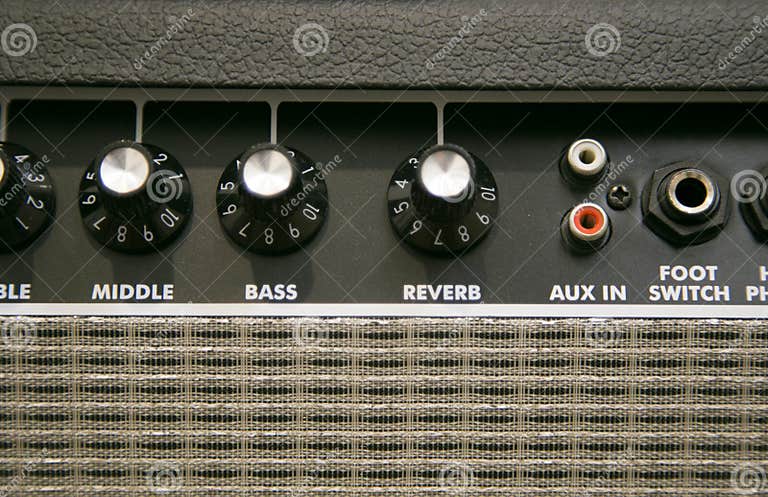 Amplifier button stock image. Image of bass, booster - 32794457