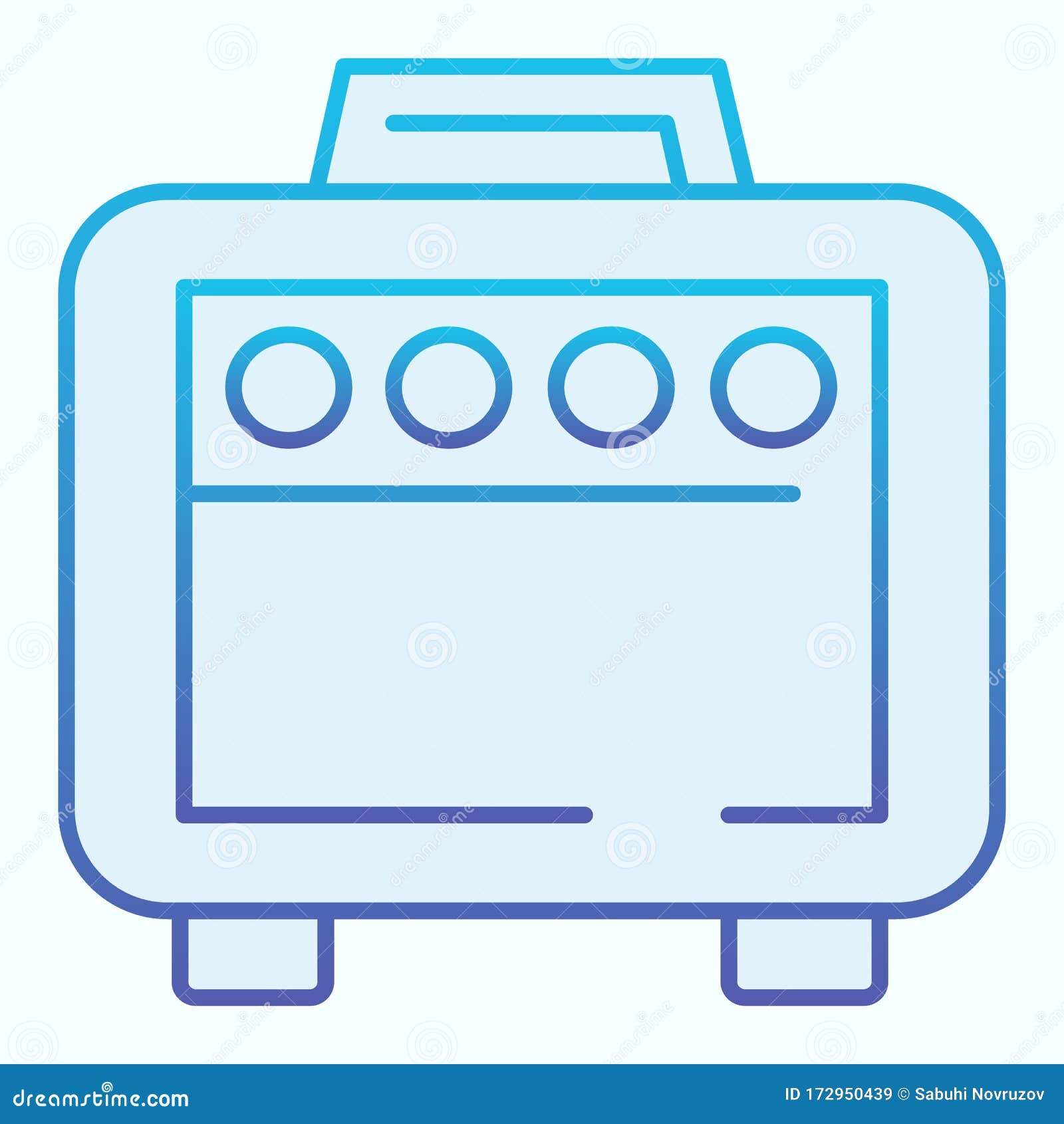 Amplifier Flat Icon. Sound Amplifier Vector Illustration Isolated on ...