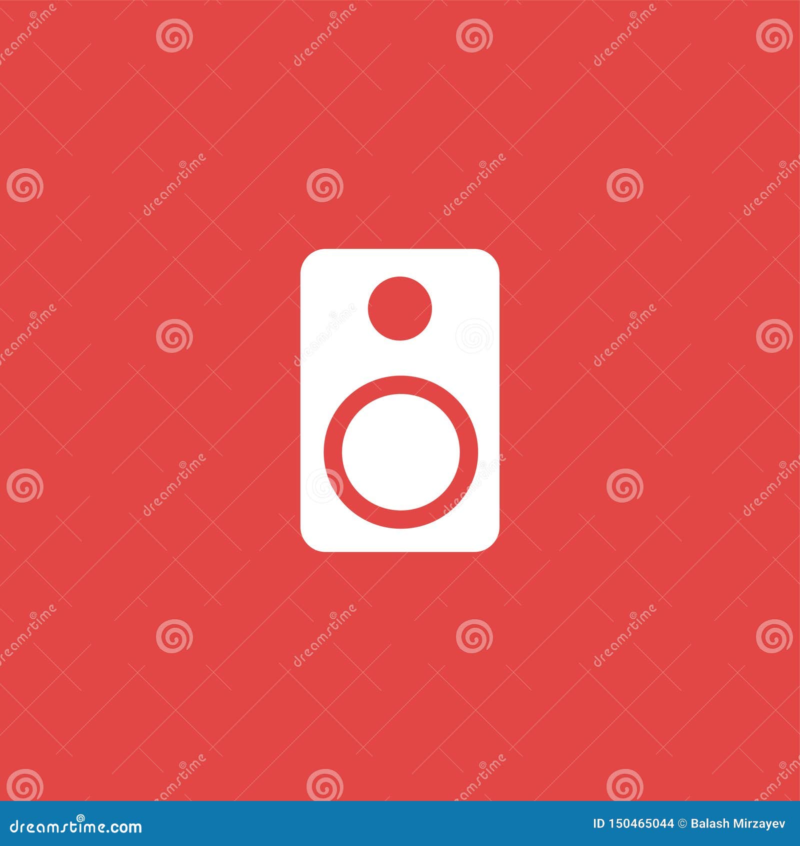 Amplifier Icon Illustration Isolated Vector. Stock Vector ...