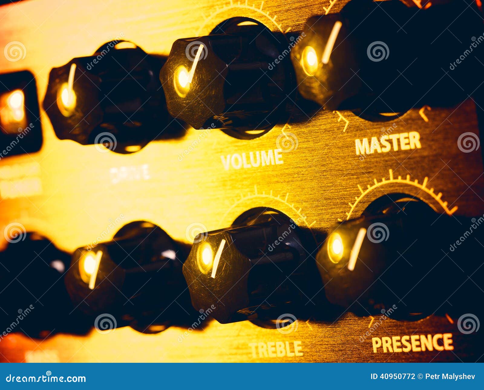 Amplifier Panel stock photo. Image of electrical, amplifier - 40950772