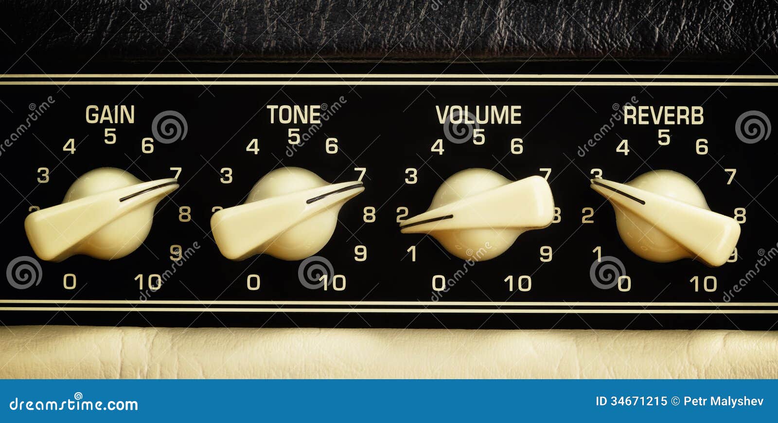 Amplifier Panel stock image. Image of level, electronic - 34671215