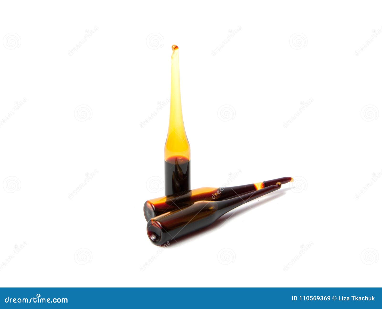 Ampoule of iod isolated stock image. Image of immunization - 110569369