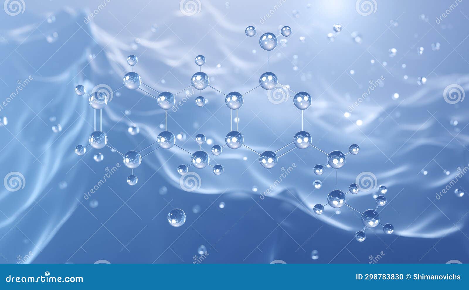 Amprolium Molecular Structure, 3d Model Molecule, Coccidiostat ...