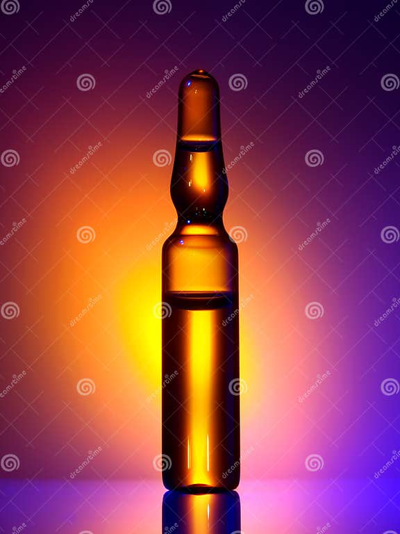 Ampule. stock image. Image of dose, sealed, immunization - 9361809