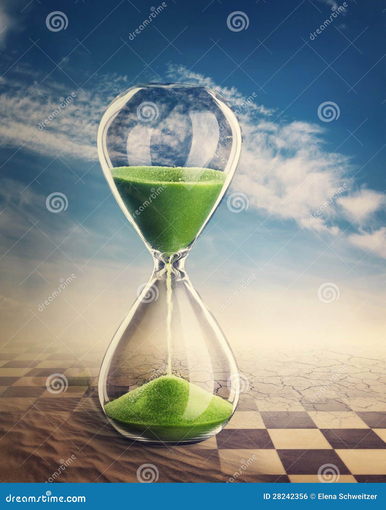 Ampulheta foto de stock. Imagem de extremidade, vida - 28242356