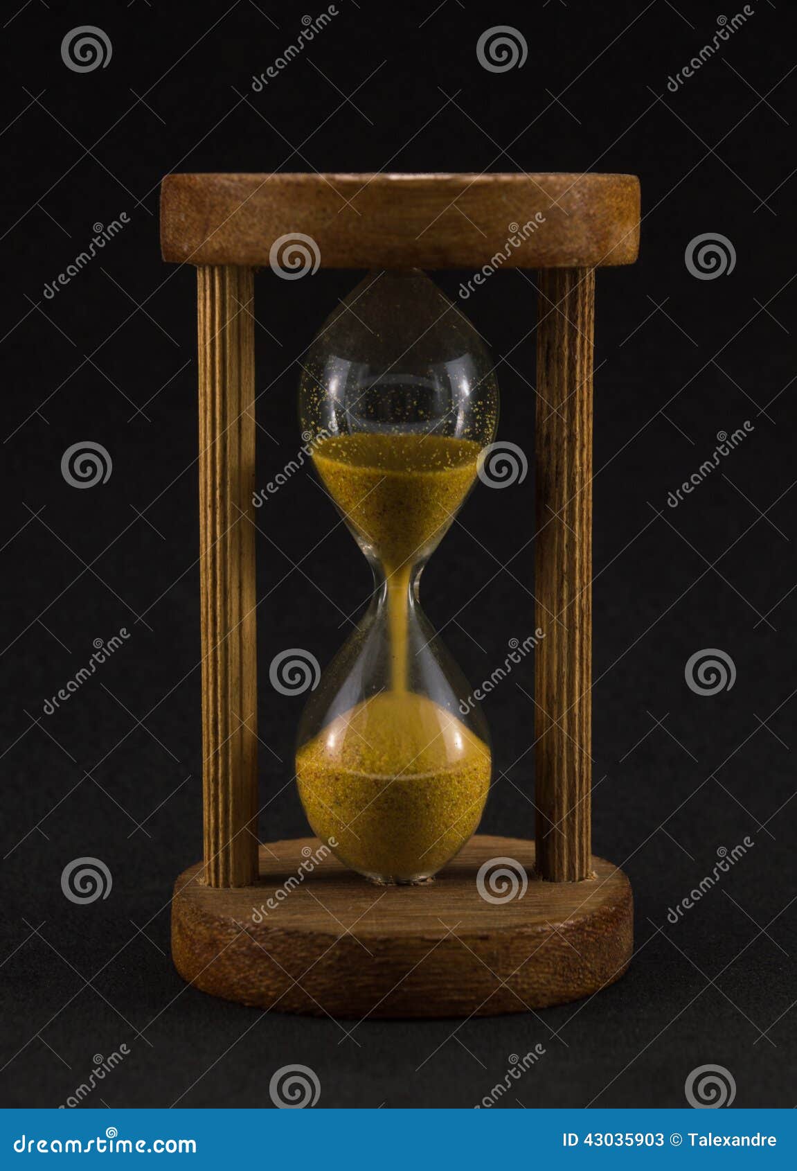 Ampulheta em #2 preto imagem de stock. Imagem de medida - 43035903