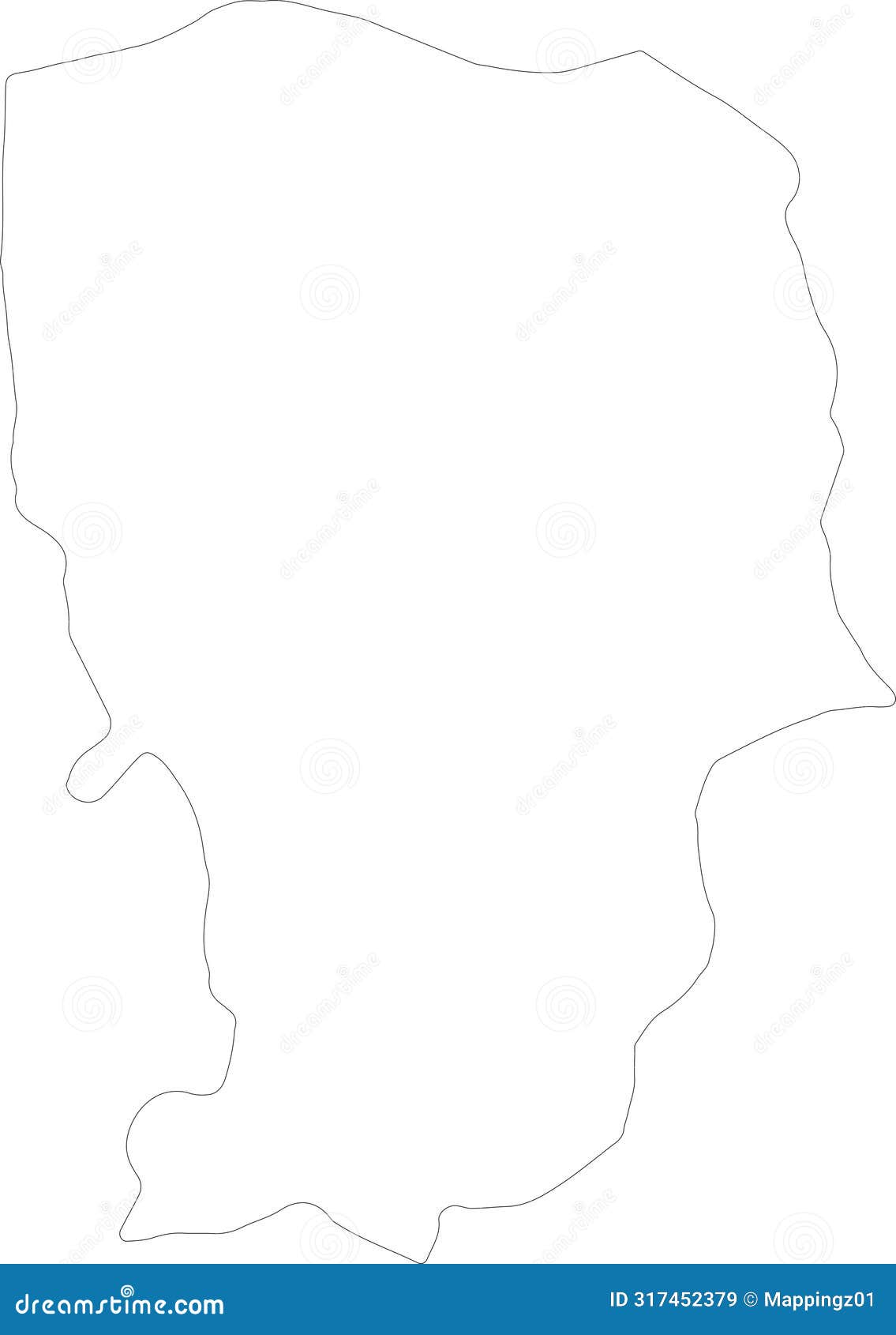 Amran Yemen outline map stock illustration. Illustration of region ...