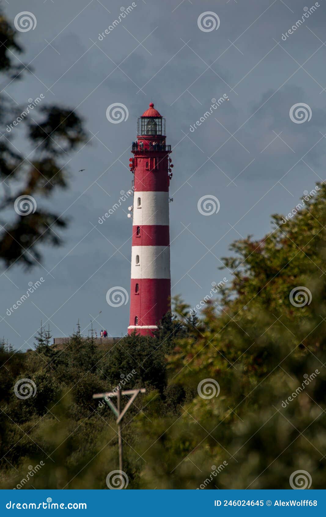 The Amrum lighthouse stock image. Image of schleswigholstein - 246024645