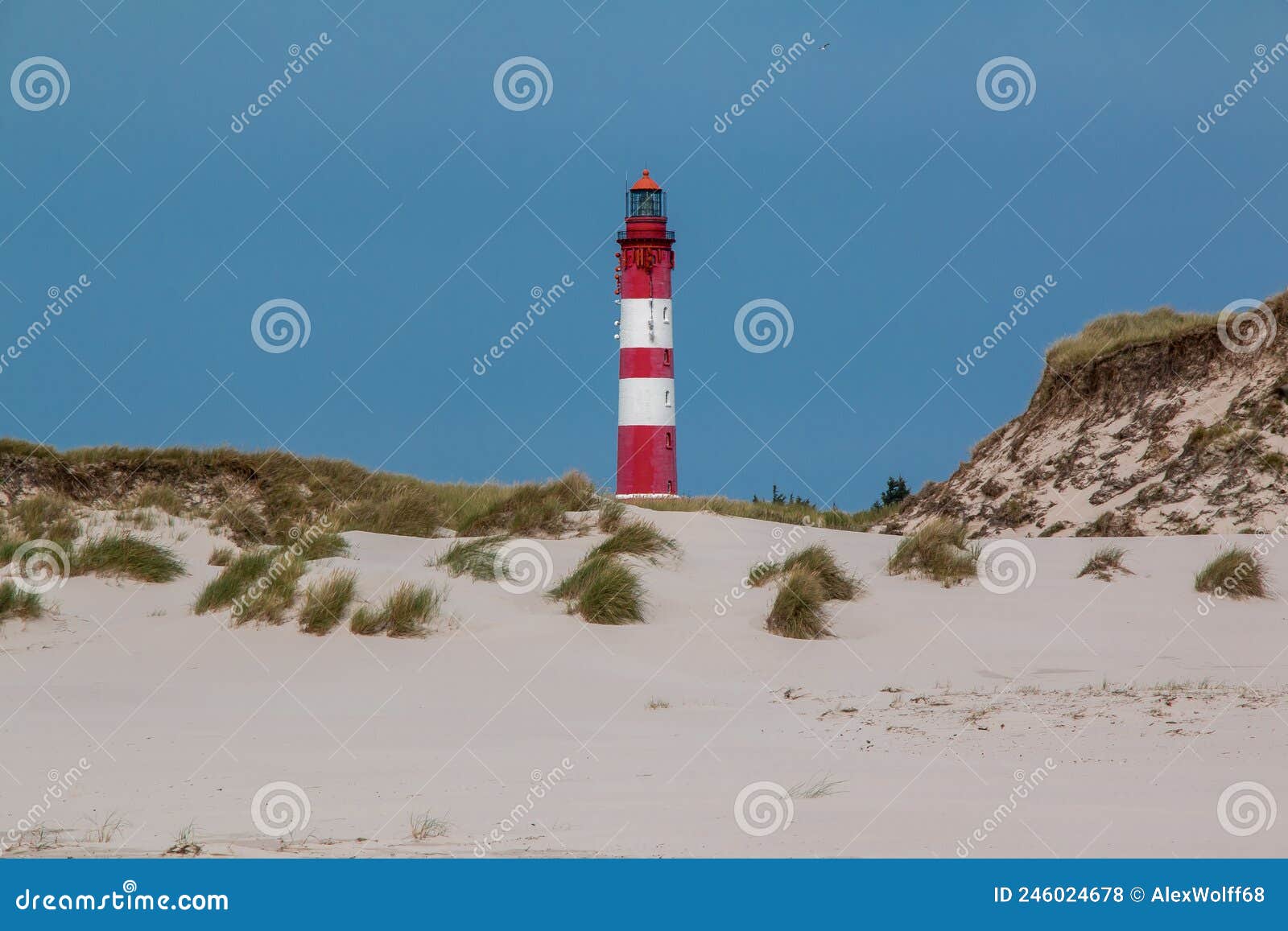 The Amrum Lighthouse stock photo. Image of point, quietness - 246024678