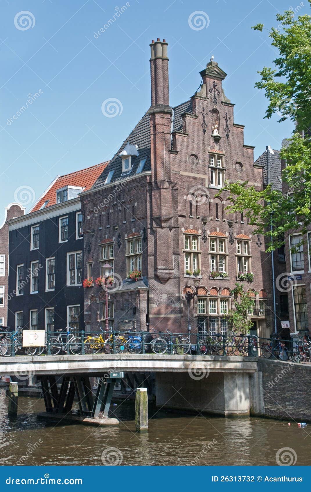 Amsterdam stock photo. Image of colorful, bricks, apartments - 26313732