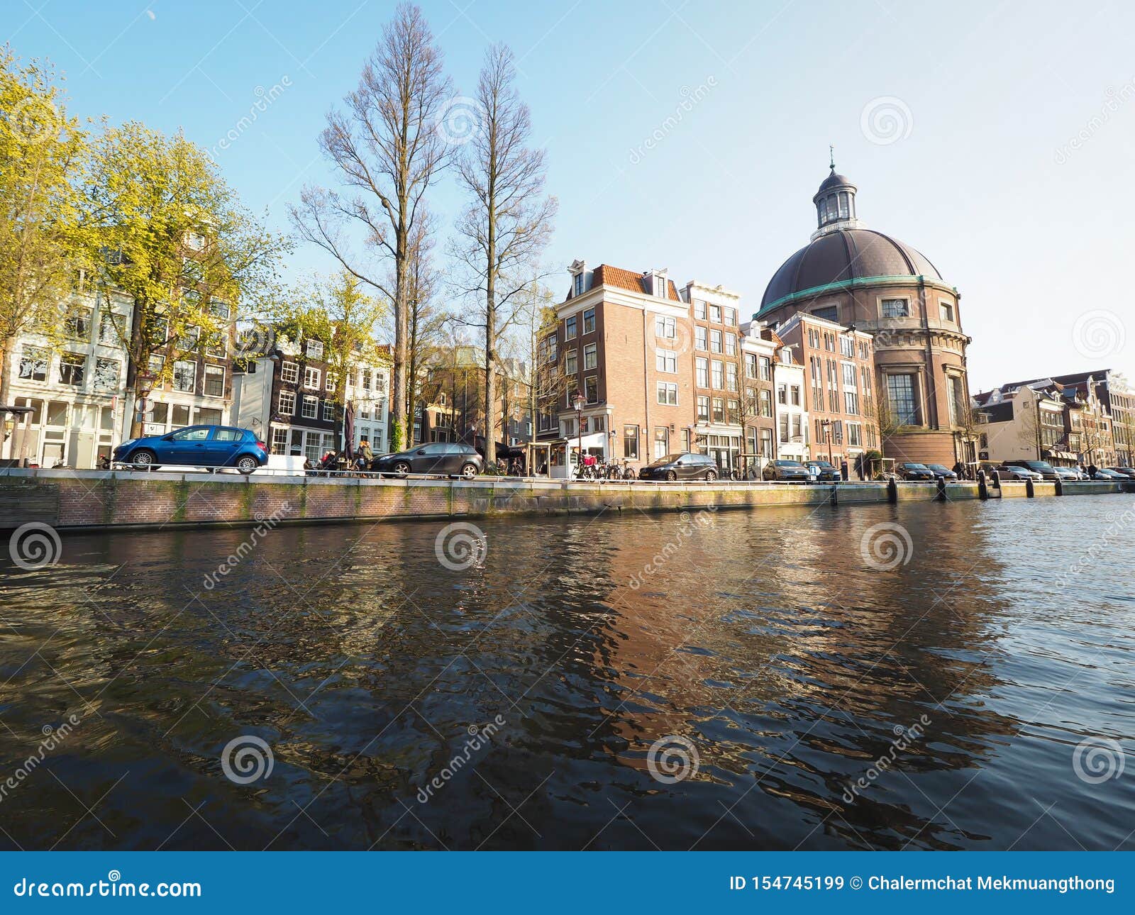Amsterdam, the Beautiful Old Town of the Netherlands Editorial Stock ...