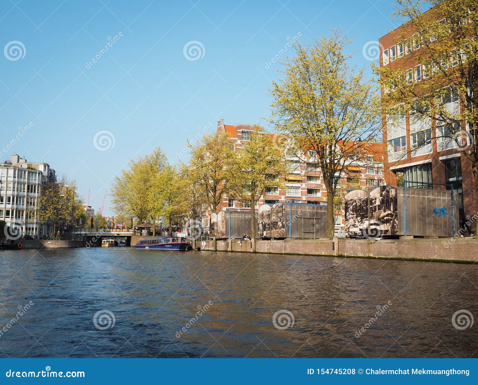 Amsterdam, the Beautiful Old Town of the Netherlands Editorial Stock ...