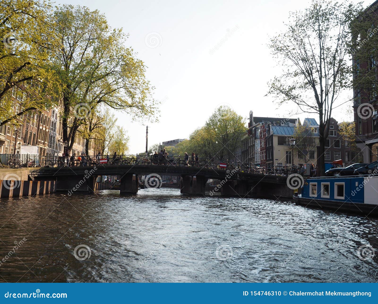 Amsterdam, the Beautiful Old Town of the Netherlands Editorial Image ...