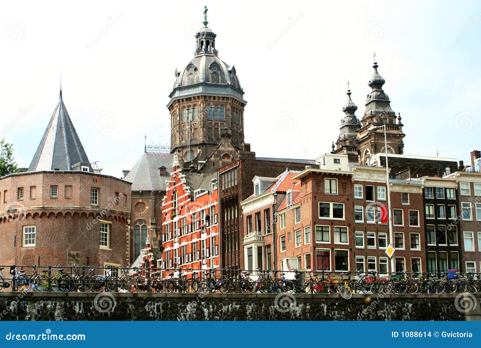 Amsterdam buildings stock photo. Image of apartments, canals - 1088614