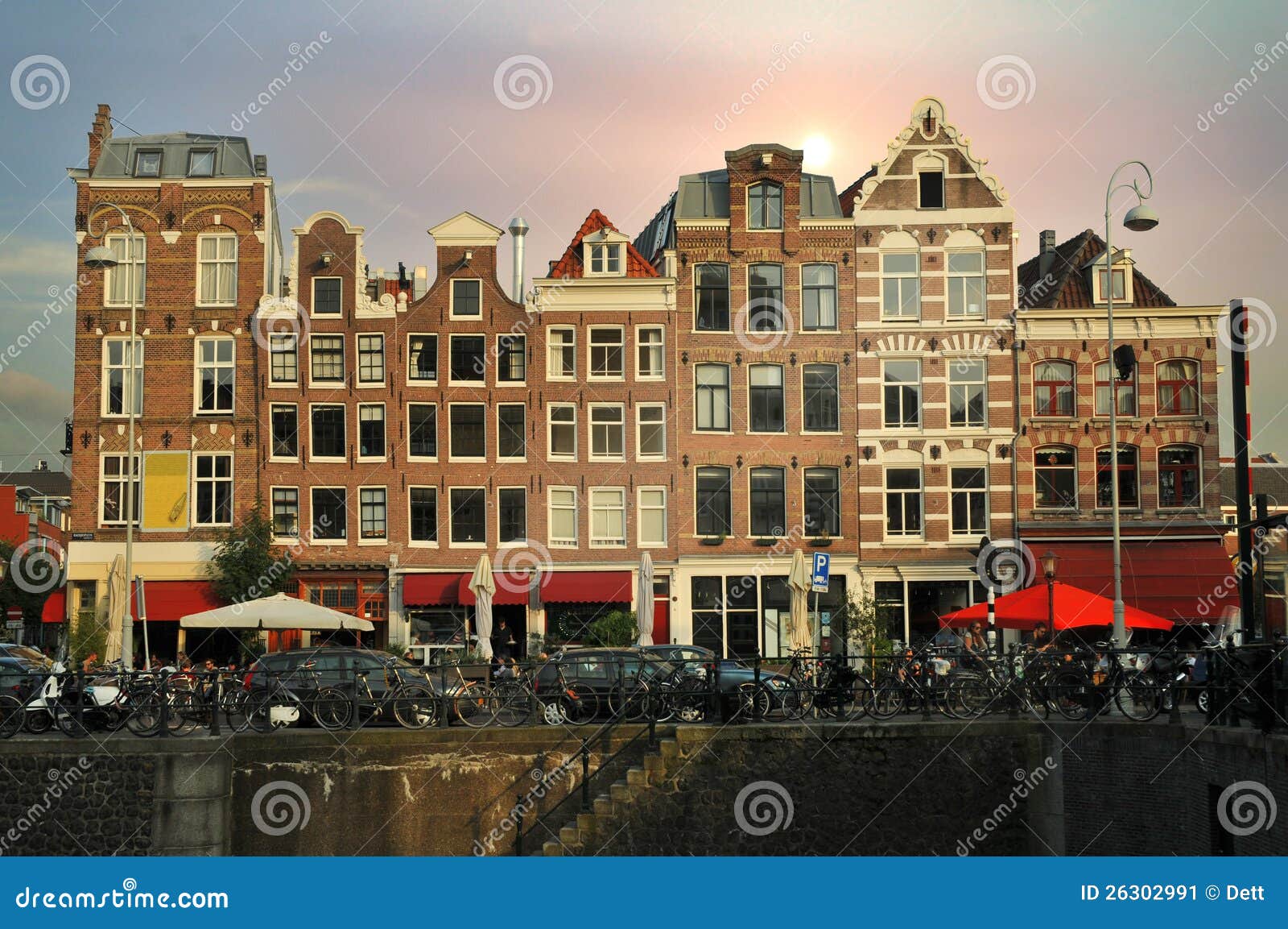 Amsterdam buildings stock image. Image of brick, amsterdam - 26302991