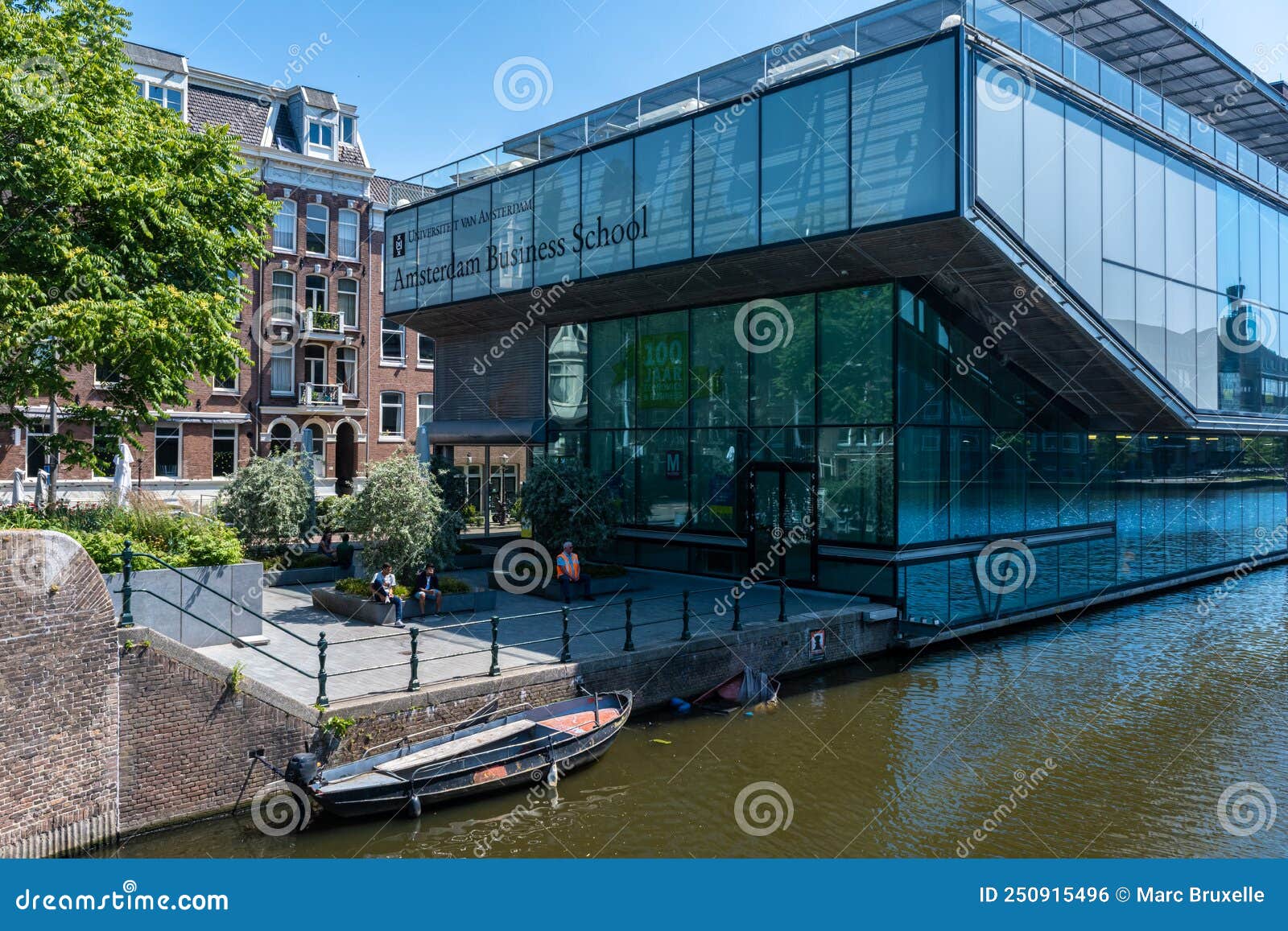 Amsterdam Business School in Amsterdam, Netherlands Editorial Photo ...