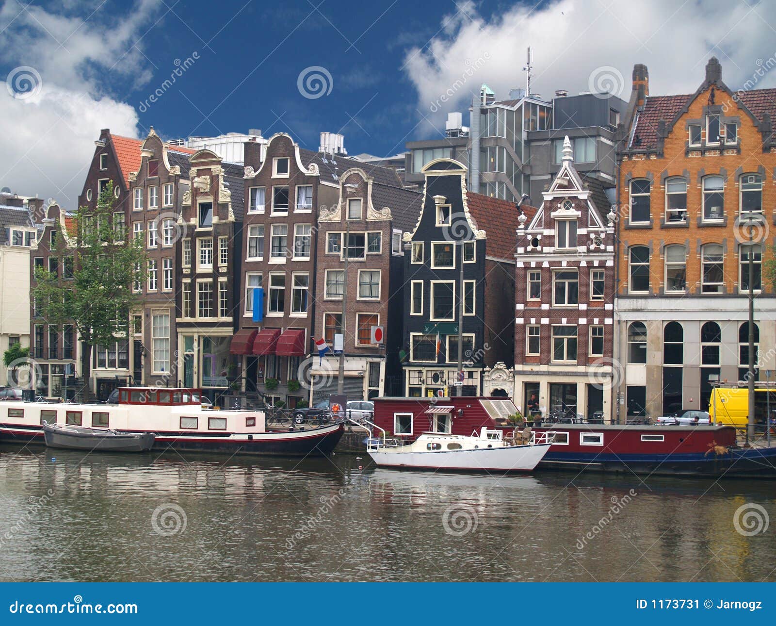 Amsterdam canal stock image. Image of travel, dutch, sightseeing - 1173731