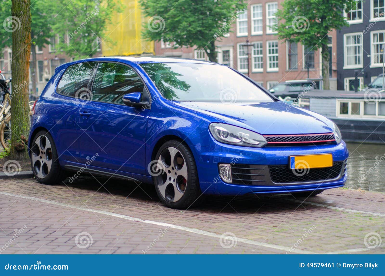 Amsterdam car stock image. Image of transport, canal - 49579461