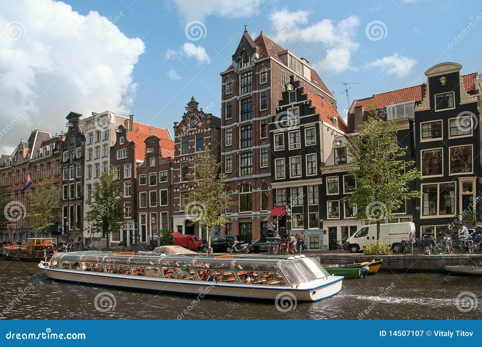 Amsterdam channels stock image. Image of dutch, summer - 14507107